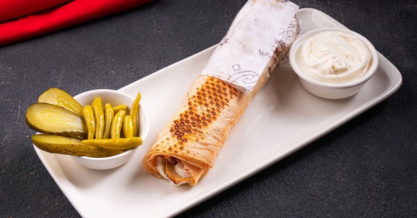 Mini chicken shawarma